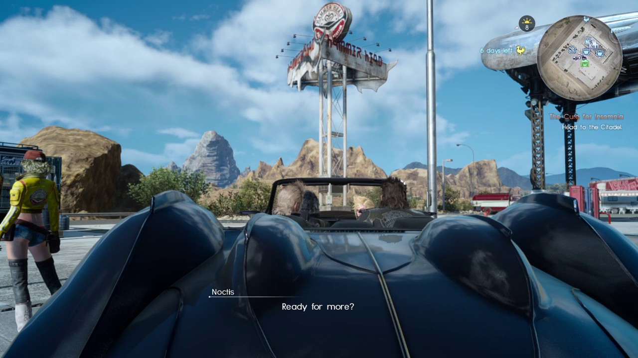 FINAL FANTASY XV getting the Regalia type-F - YouTube