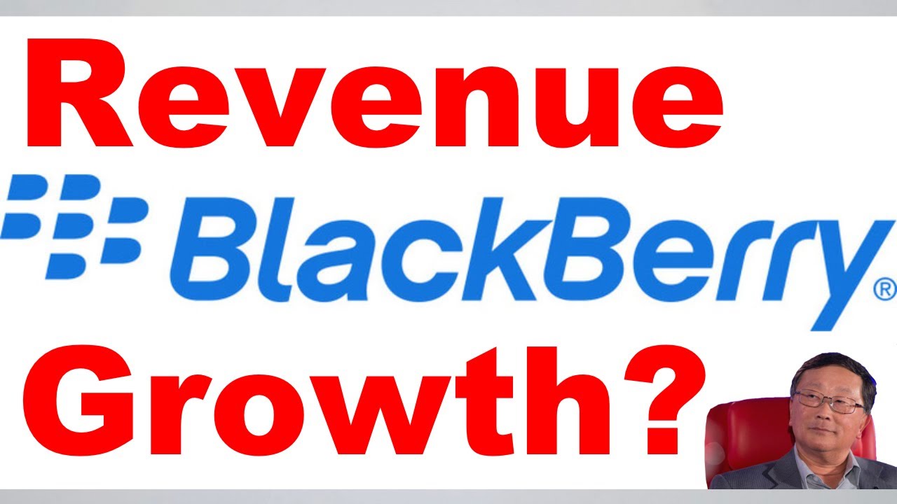 BlackBerry Revenue Growth this Quarter? (BB stock/finance) - YouTube