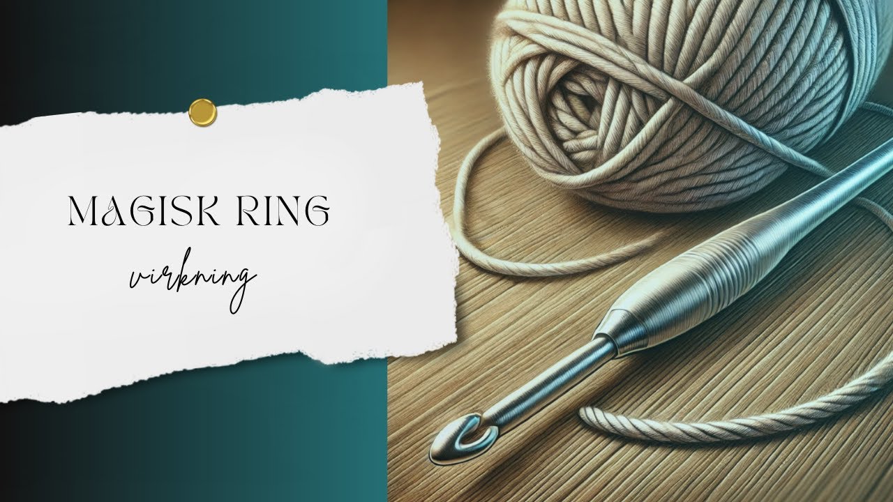 Virka magisk ring/magic ring - tutorial - YouTube