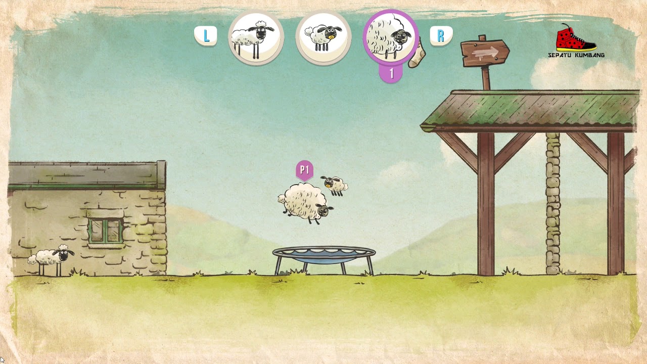 HOME SHEEP HOME #4 walkthrough [lost in the farm Baa baa bounce sheep ...