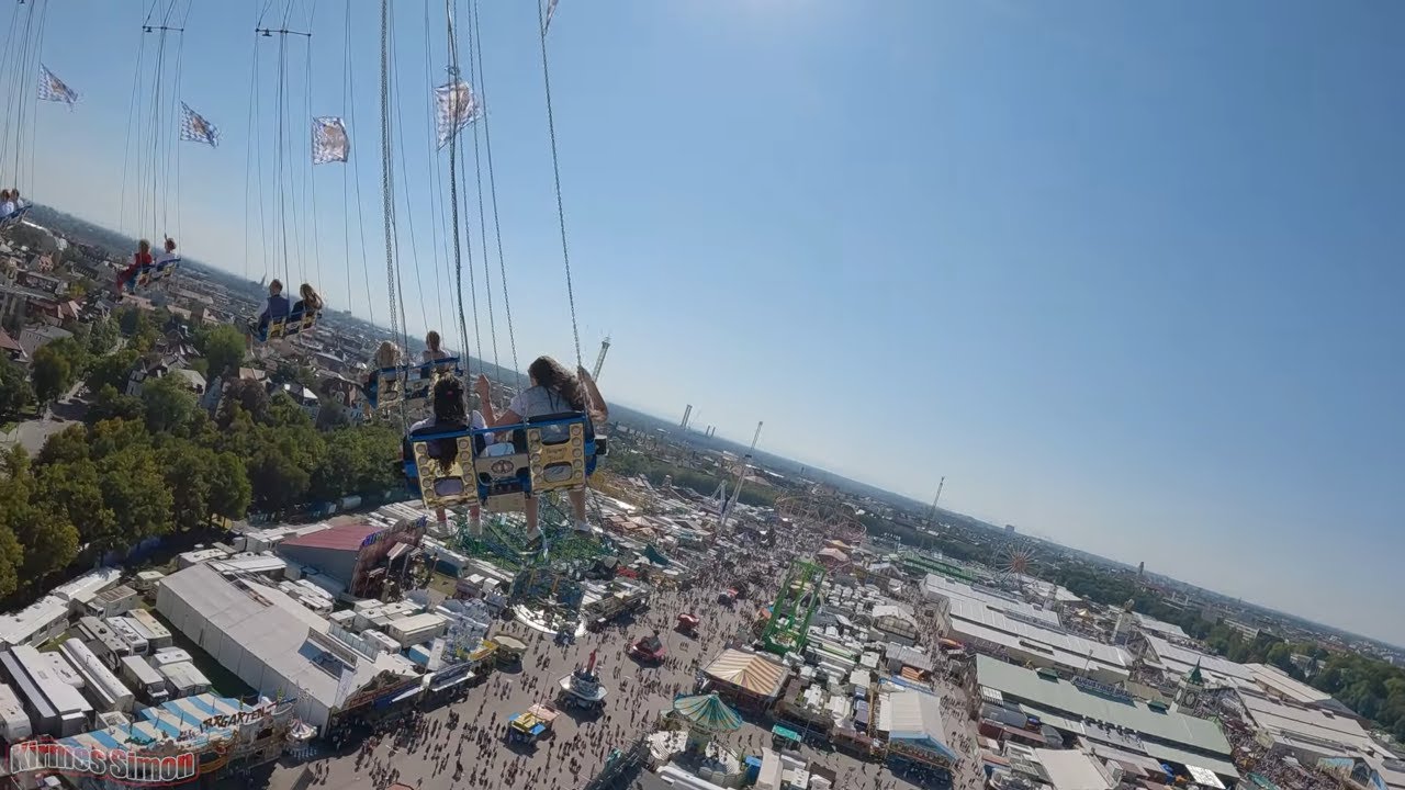 Bayern Tower - Kaiser (Onride) Münchner Oktoberfest 2024 - YouTube