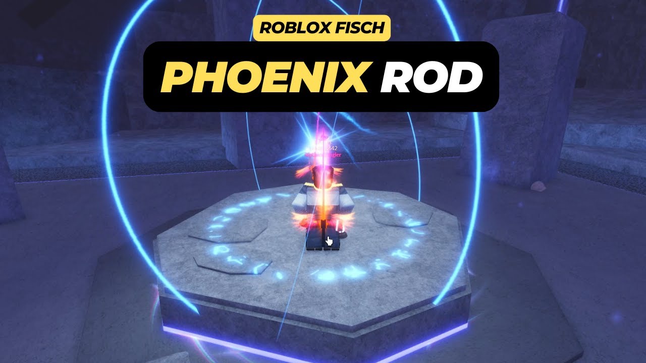 How to Enchant a Phoenix Rod in Roblox Fisch - YouTube