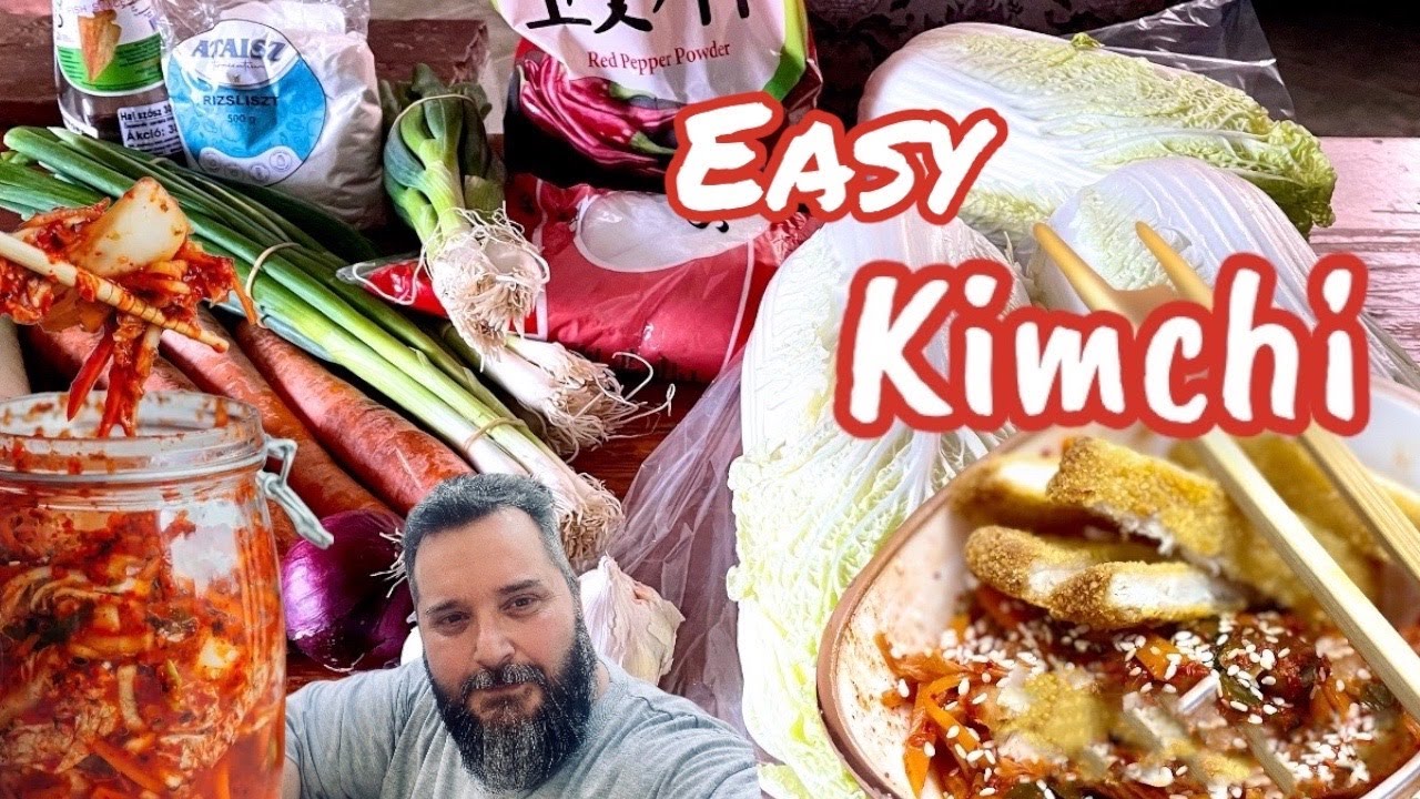 GYORS ÉS KÖNNYŰ KIMCHI - Easy kimchi - YouTube
