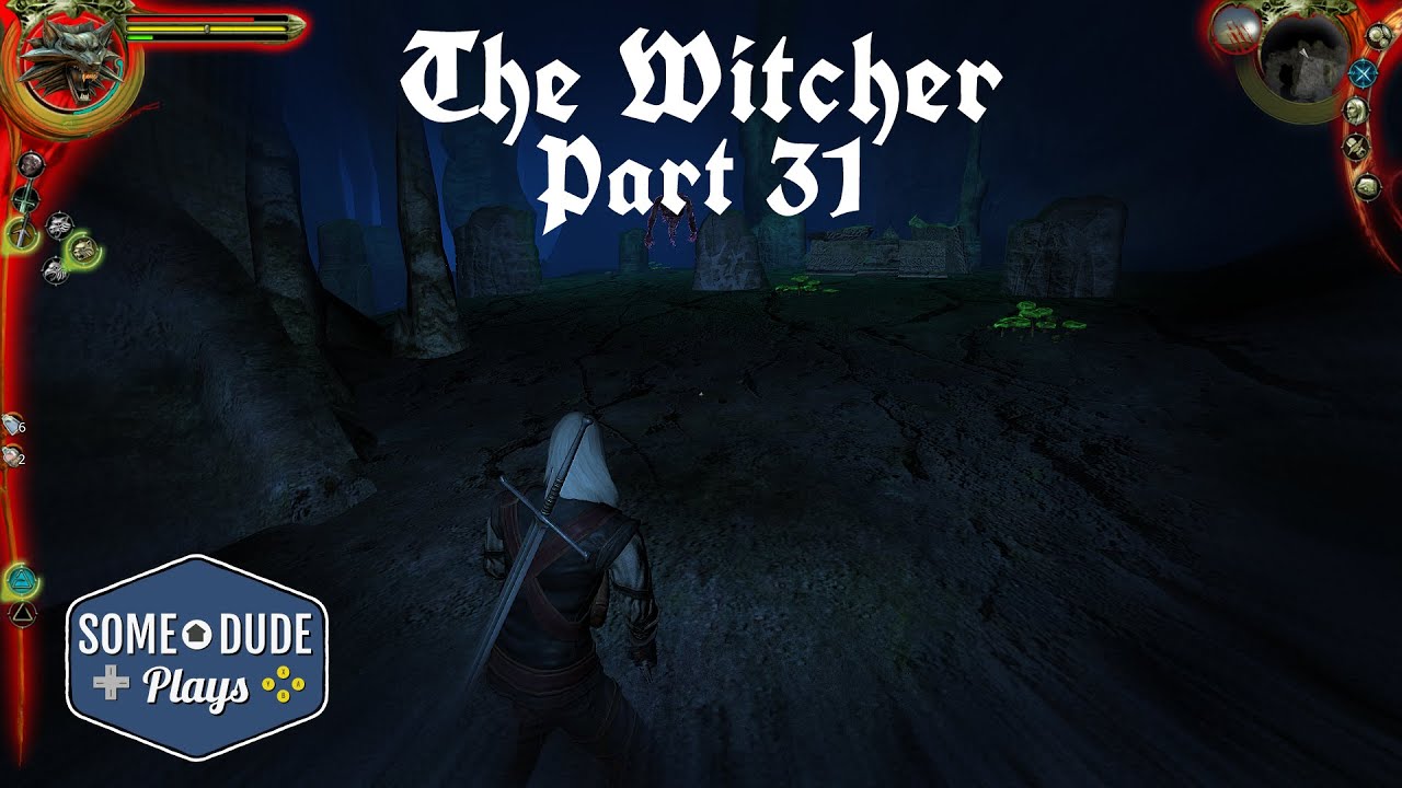 The Witcher Part 31 - Chapter 2: Swamp Cave, Druids Grove - YouTube