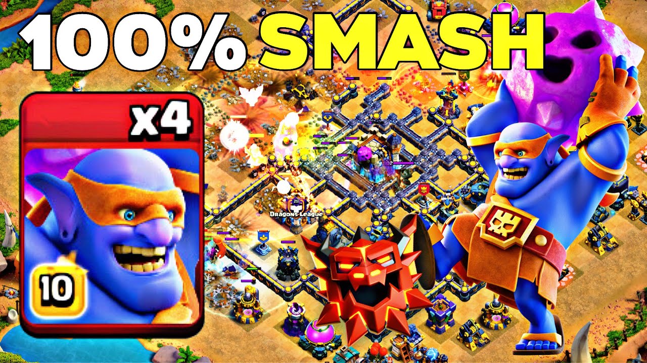 TH18 Super Bowler Smash is BACK! 🔥 Smash EVERY Legends Bases! Clash of ...