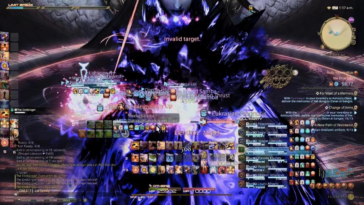 (No Spoilers) The Final Day gameplay - FFXIV Endwalker Trial - YouTube