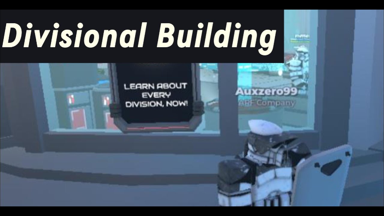 Life of GAR as 104th ARF: Exploring the Divisional Building (Roblox GAR ...