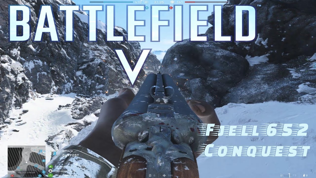 Battlefield V - FJELL 652 - Conquest (PC Gameplay) - YouTube