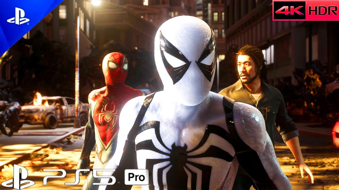 (PS5 PRO)The forces of Venom against Spider-Man: amazing gameplay with ...