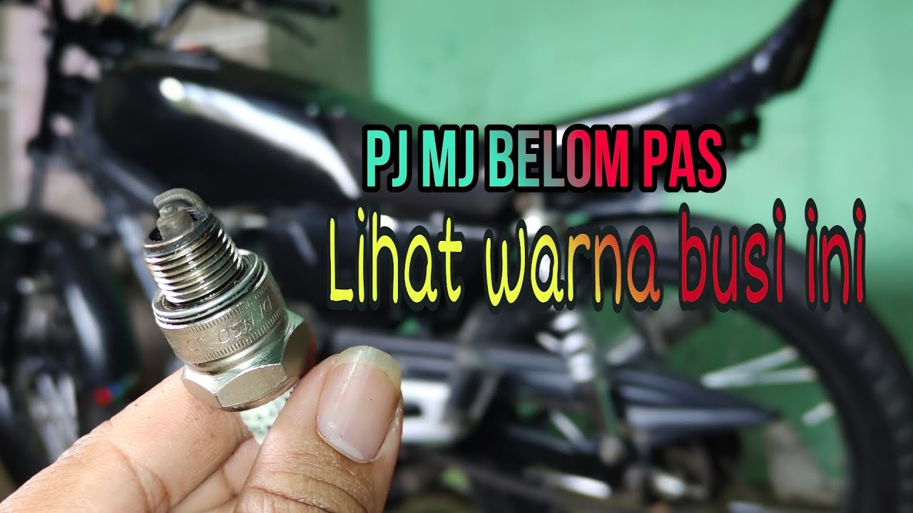 CARA BACA SETTINGAN KARBURATOR DARI WARNA BUSI - YouTube