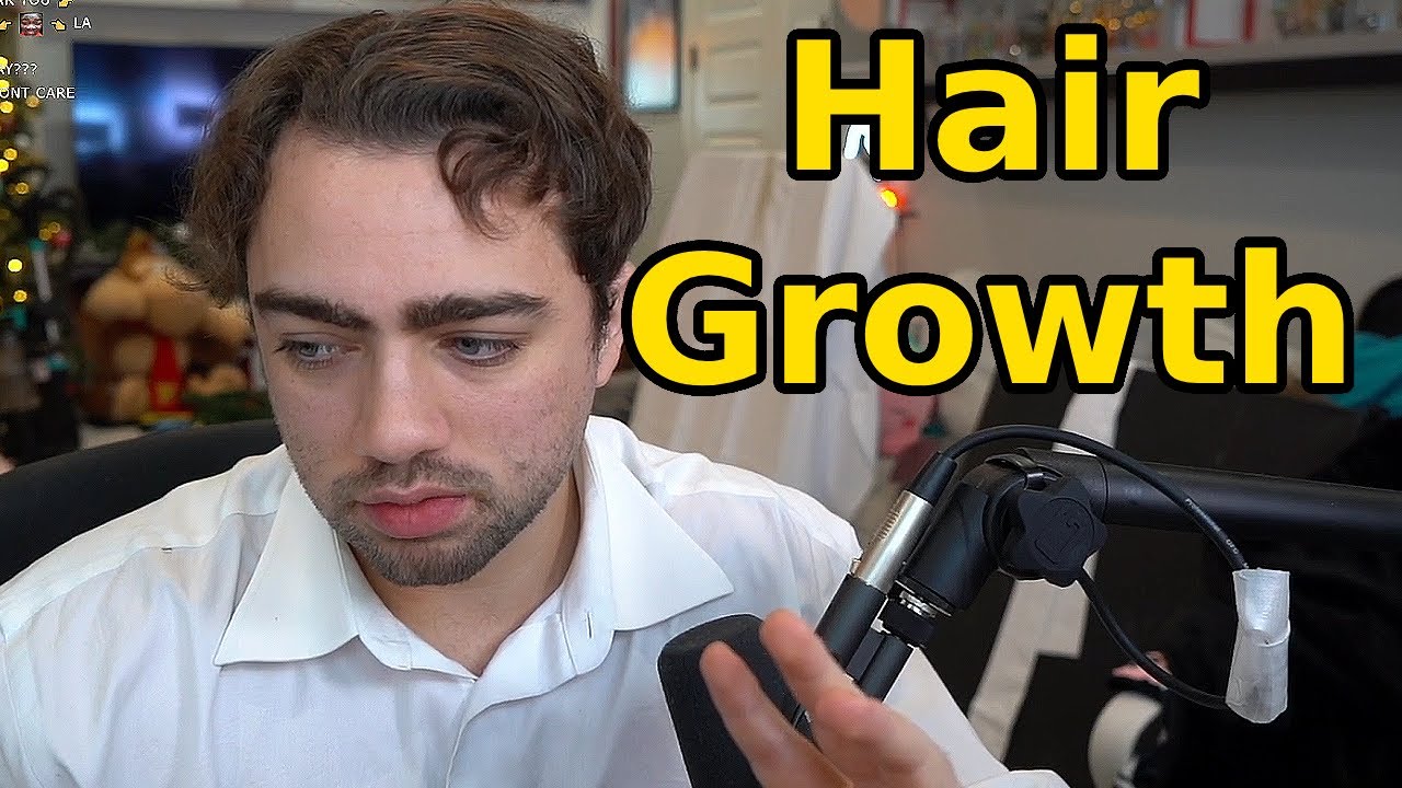 Mizkif shows Hair Growth since Working out - YouTube