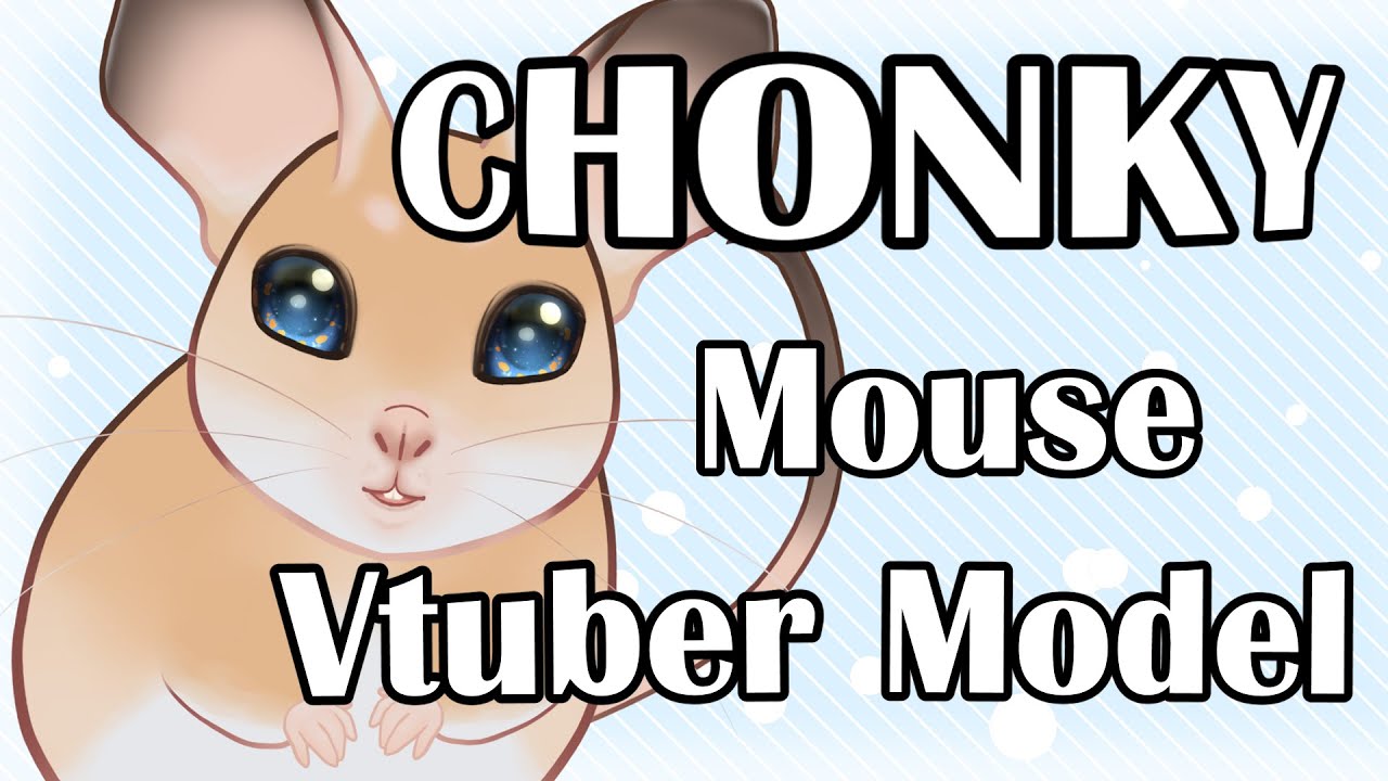 Cute Mouse Vtuber Model Showcase - Jiggler Model 🐁 - YouTube