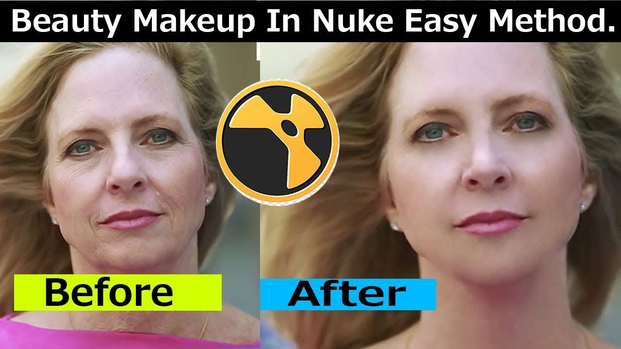 beauty makeup in nuke easy method. fast video - YouTube