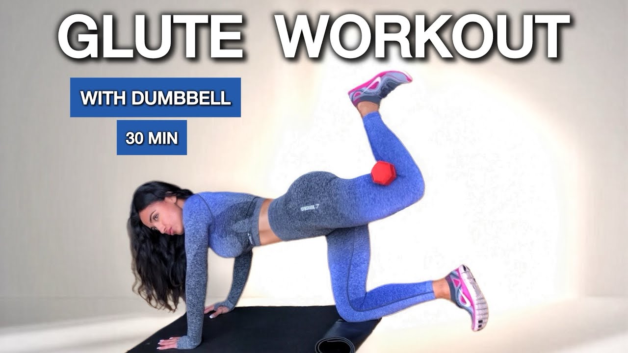 30 Minute Glute Workout - Build Your Booty at Home - YouTube