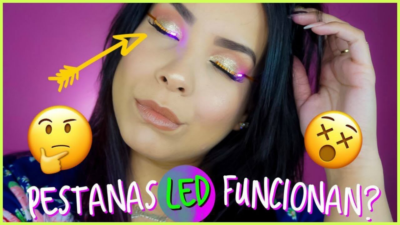 LED EYELASHES FUNCIONAN? DIA 1-7 |BEAUTYBYJAASS - YouTube