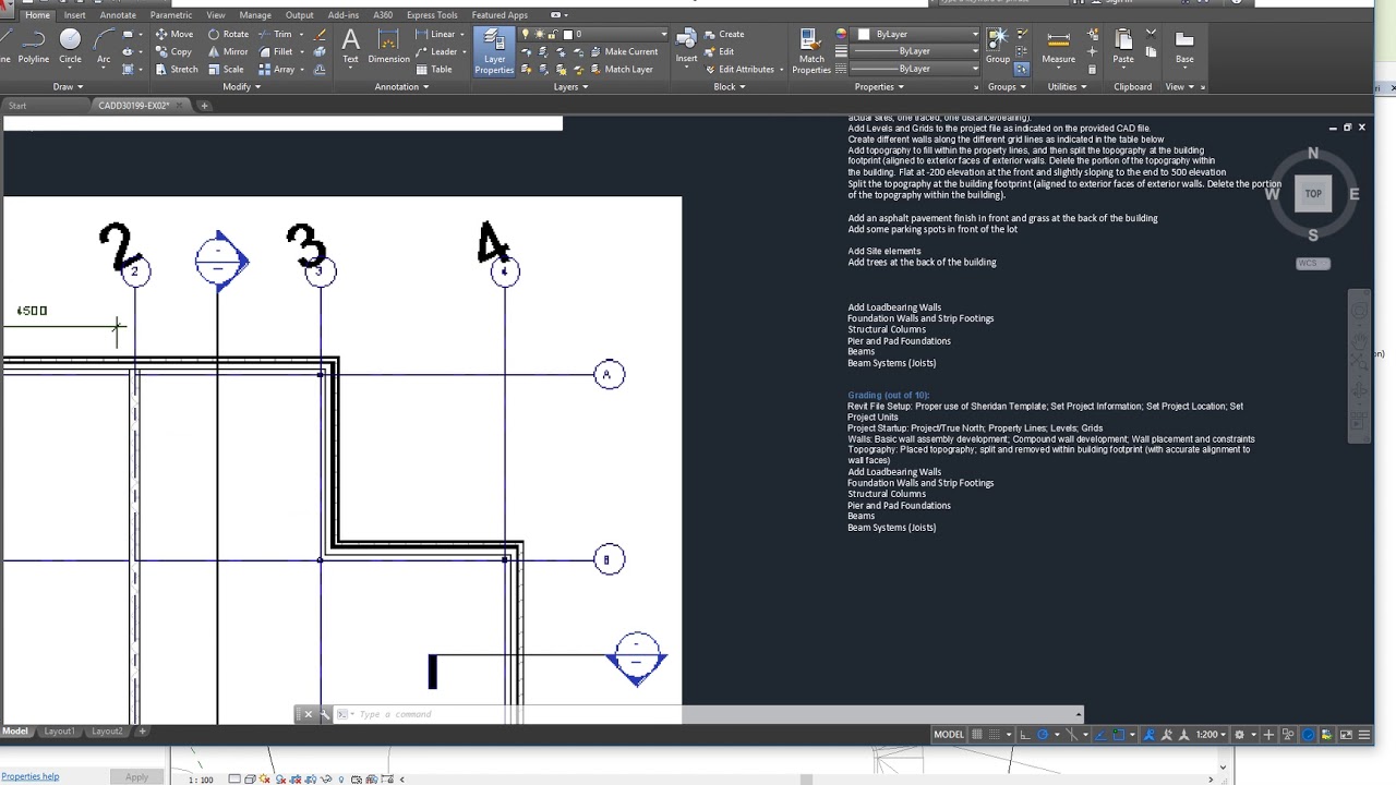 2 Creating a load bearing wall in Revit - YouTube