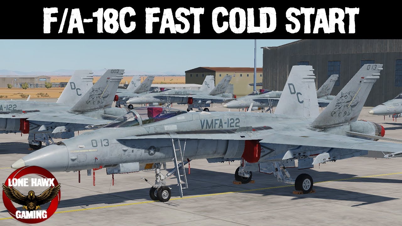 DCS: F/A-18C Hornet Fast Cold Start Tutorial - 21:9 - YouTube