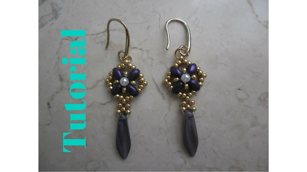 DIY - TUTORIAL Orecchini Trilli per principianti - YouTube