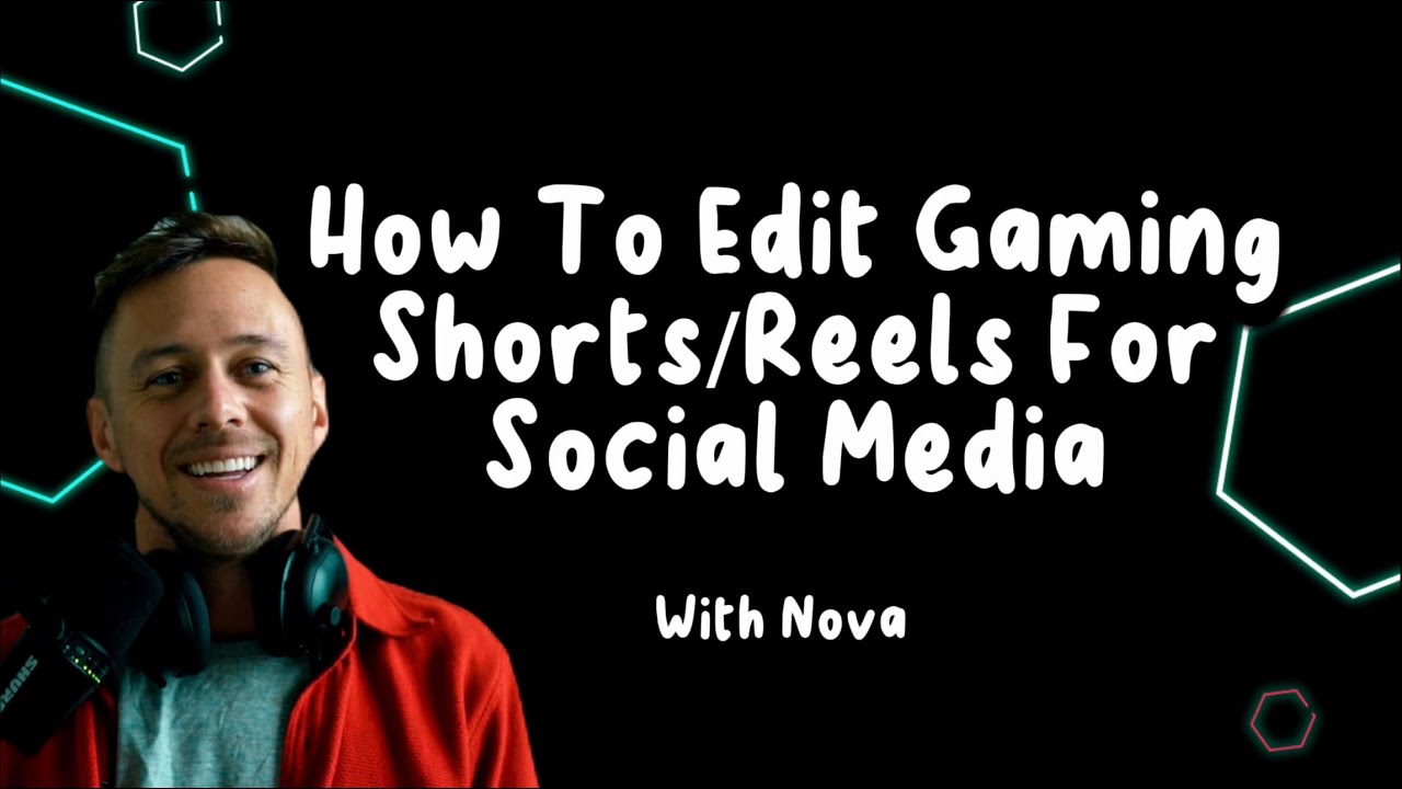 How To Create and Edit Gaming Shorts/Reels QUICKLY For Social Media ...
