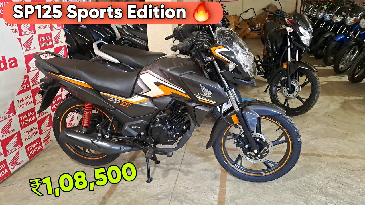 2023 Honda SP125 sports edition Grey Metalic colour😍 review - ₹1.08lakh ...