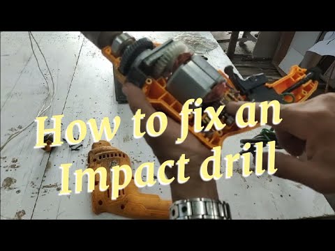 How to fix a defective drill - YouTube