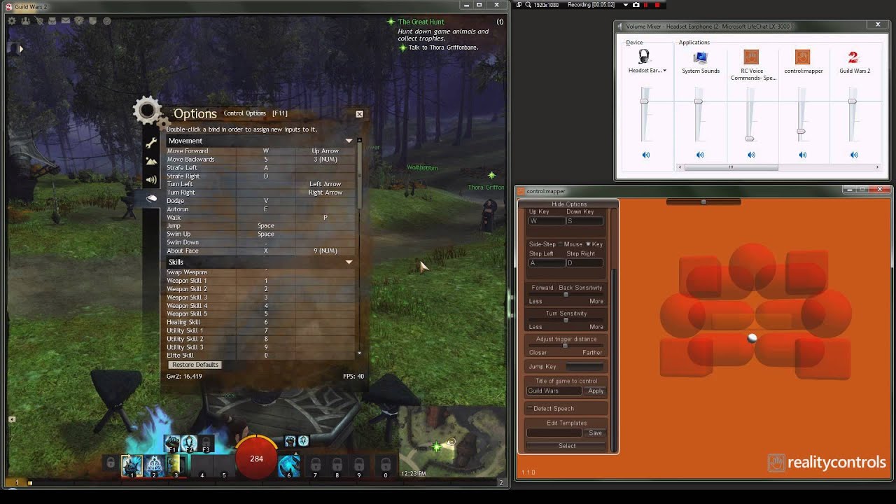 Setting up control:mapper with Guild Wars 2 (part 1 of 4) - YouTube