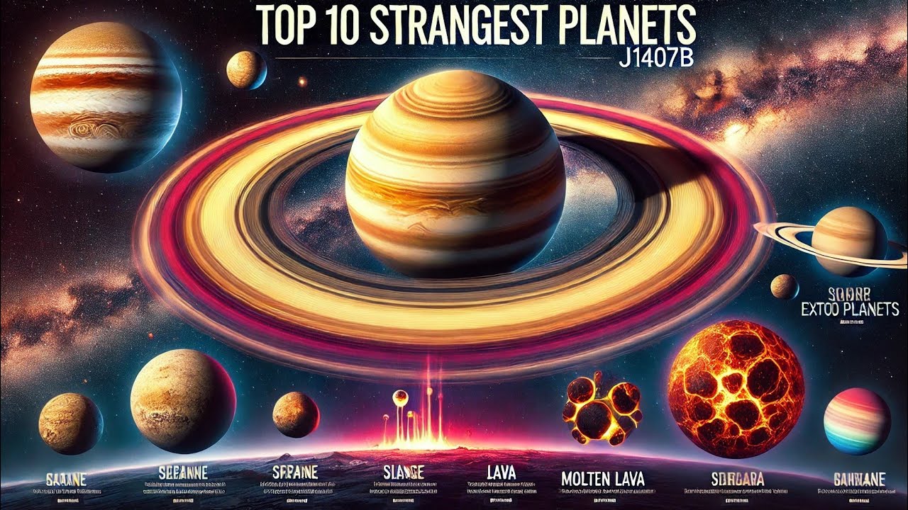 Top 10 Strangest Planets in the Universe - YouTube