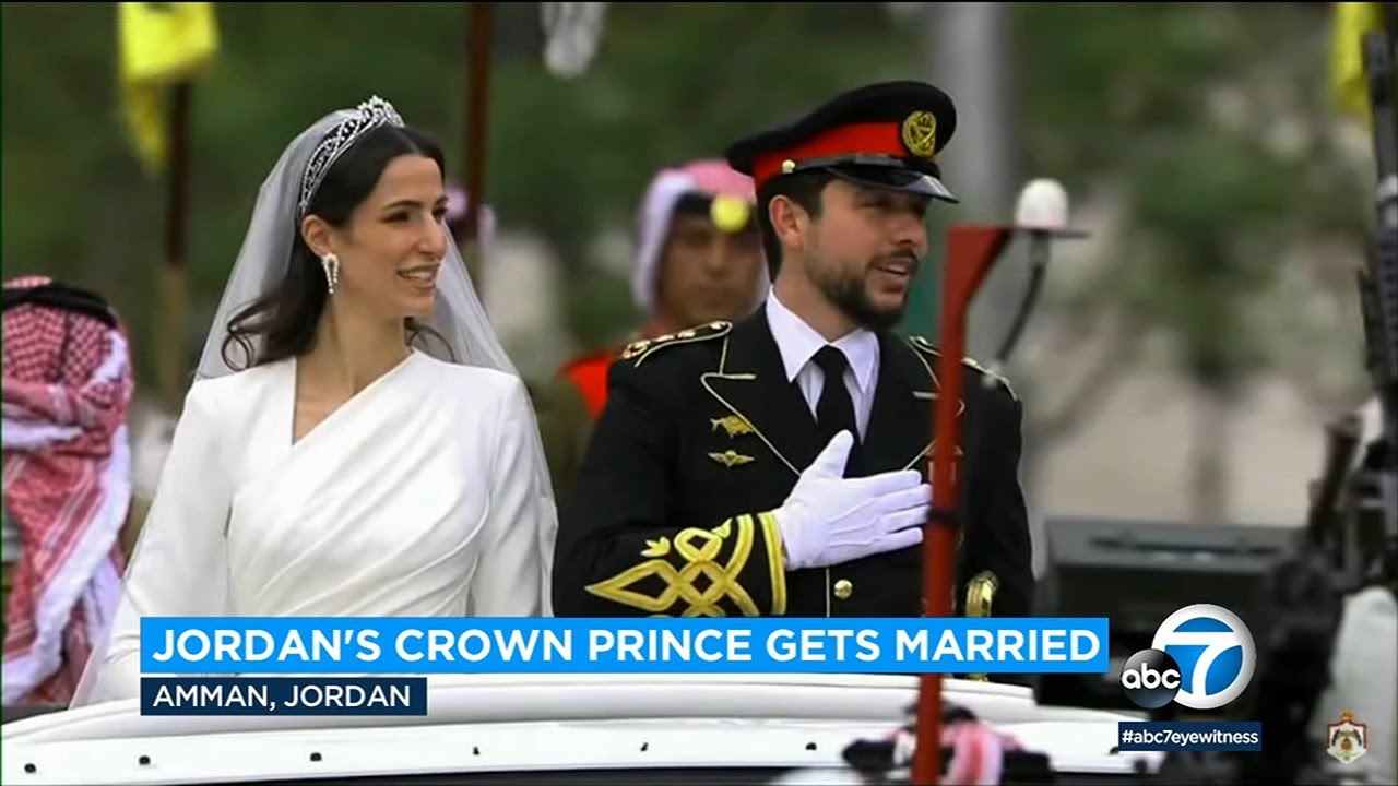 Jordan wedding: Crown prince marries architect in exquisite ceremony ...