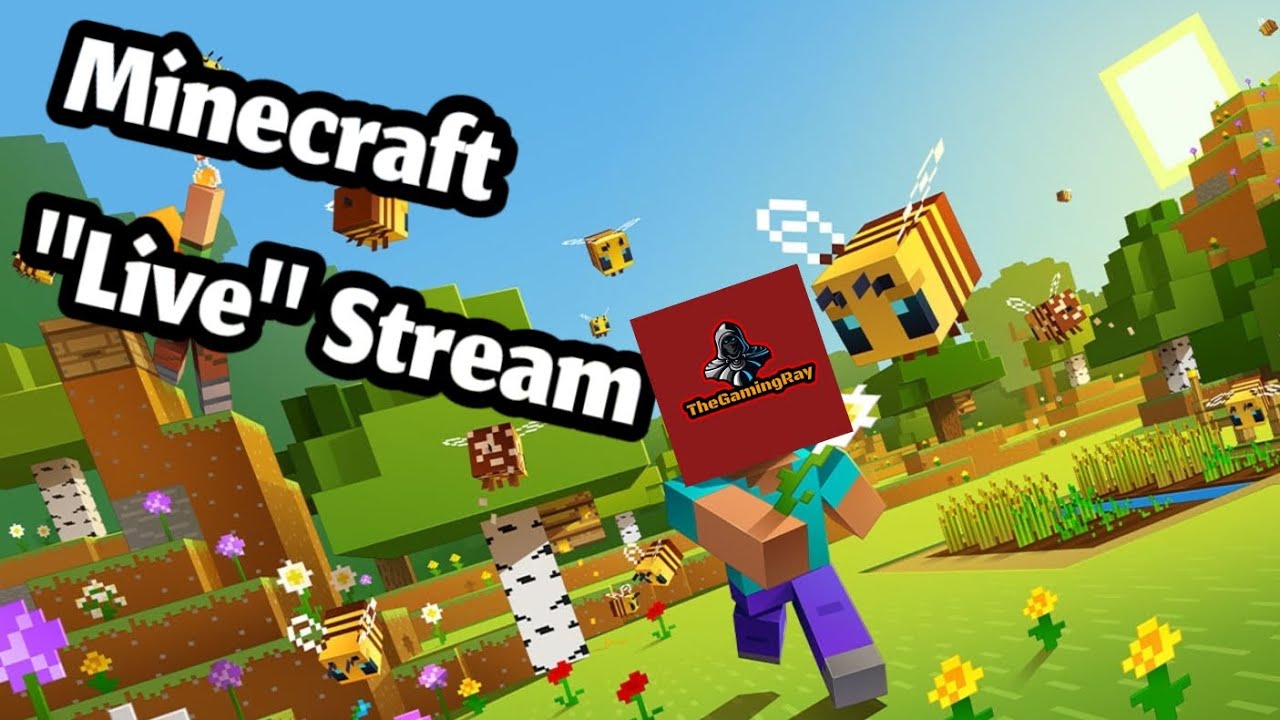 Minecraft Gameplay "Live" Stream (First ever "Live" Stream) - YouTube