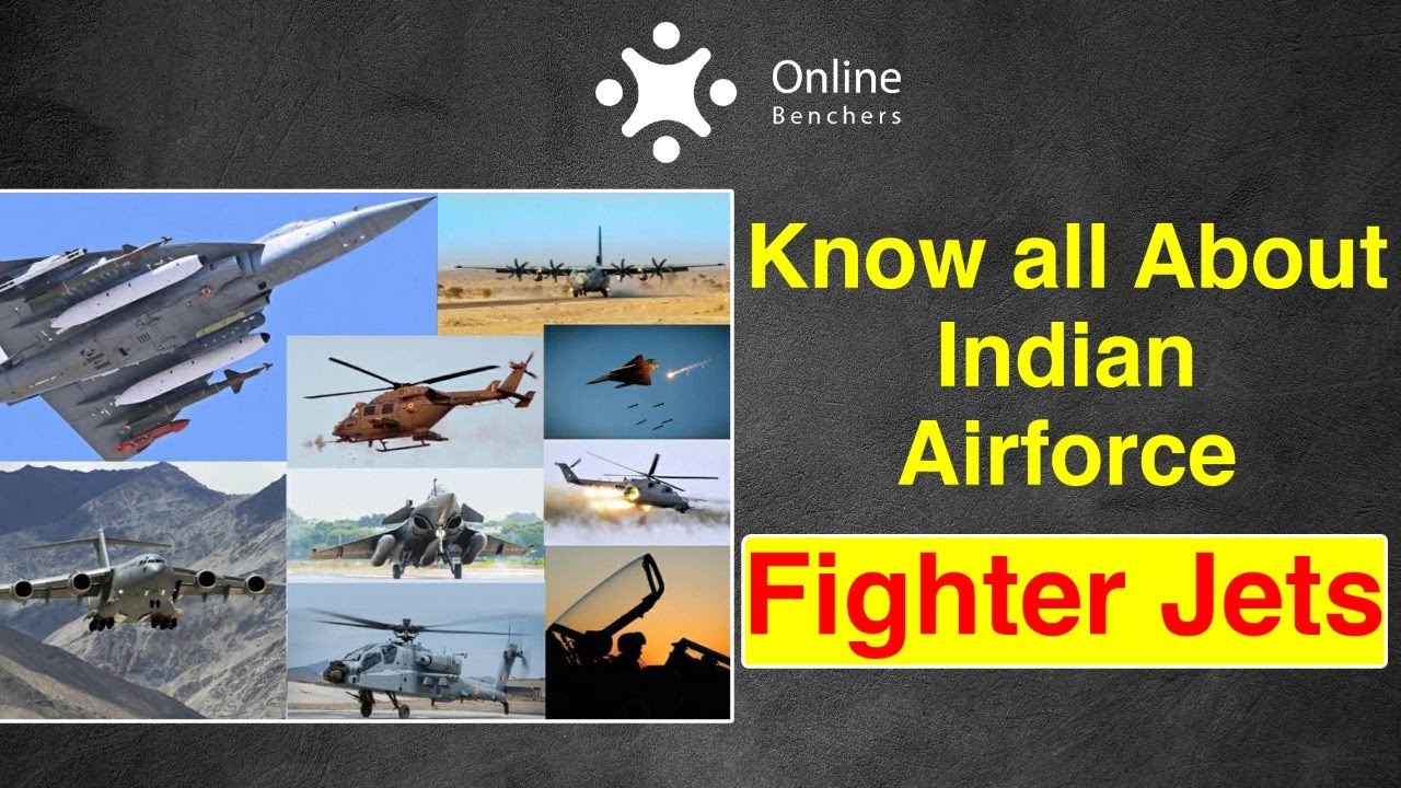 Know All About Indian Airforce Fighter Jets | IAF | Fighter Planes ...
