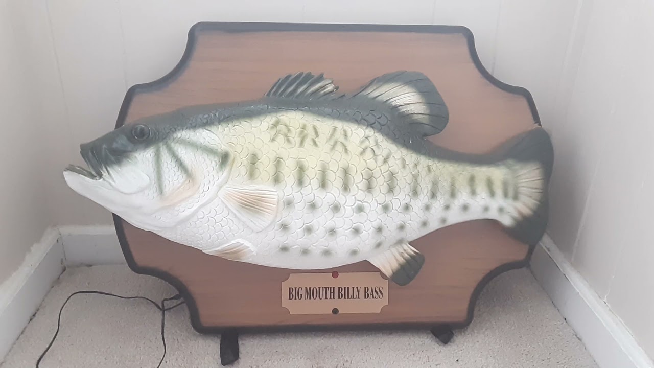 Jumbo Big Mouth Billy Bass the singing sensation - YouTube