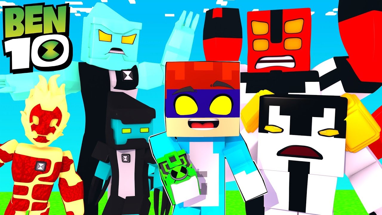 Omnitrix Will Safe World In MINECRAFT | BEN 10 ALIEN FORCE | Omnitrix ...