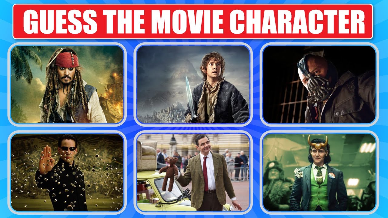 Guess the Movie Character Quiz - YouTube