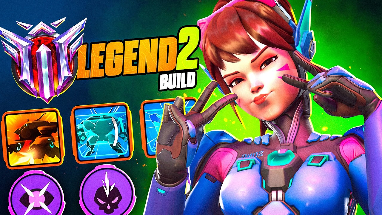 Did This LEGEND 2 Tank Find The STRONGEST Dva Build In Overwatch ...