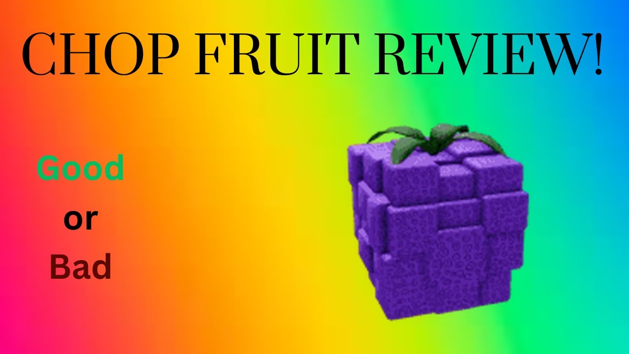 Blox Fruit Review | Episode: Chop Fruit! - YouTube