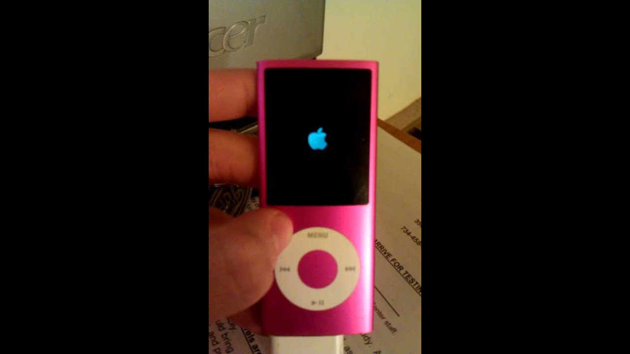 non working ipod 4th gen ipod nano - YouTube