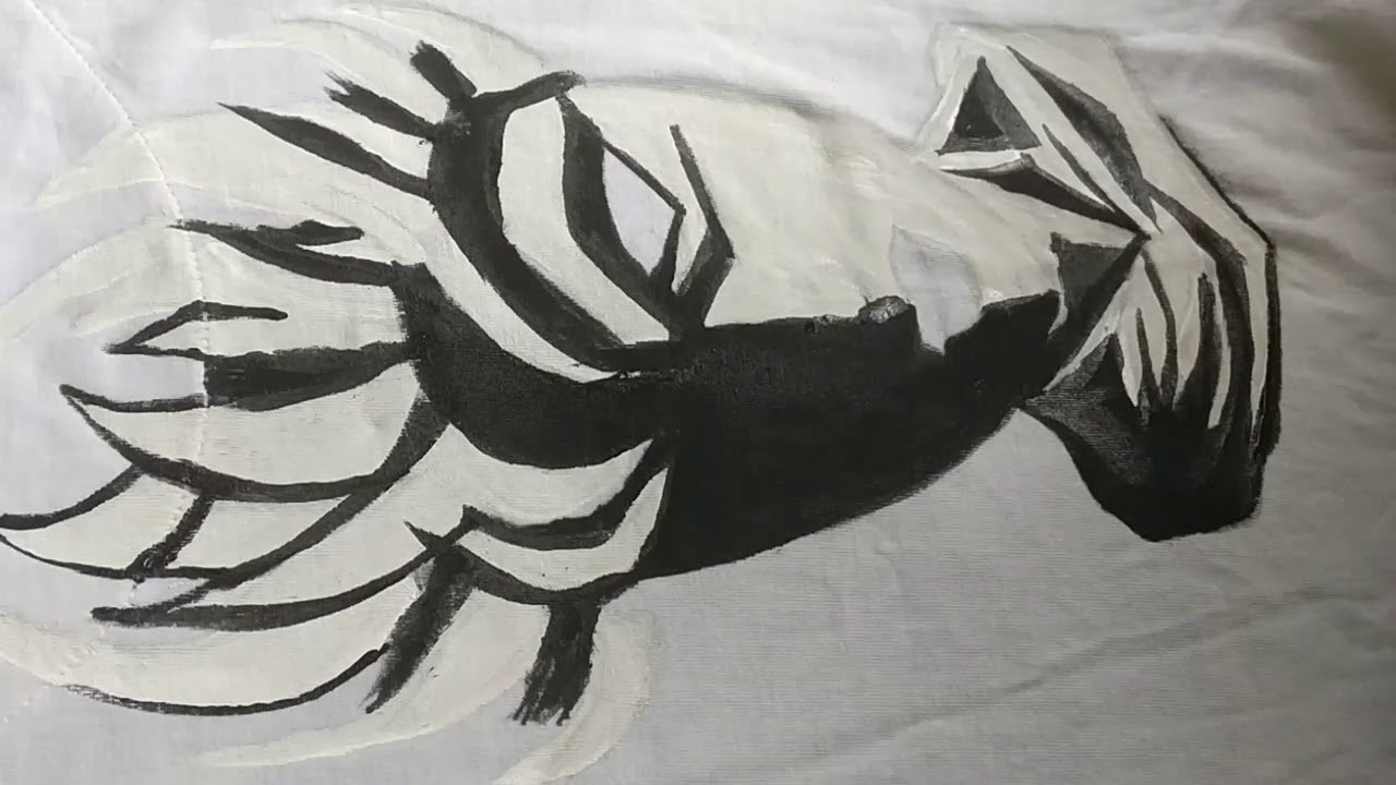 Hand Painted T-shirt (Time Lapse) by MindBlowing Katy (Too good to ...