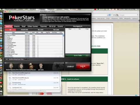 How To Set Up A Poker Stars Account - YouTube