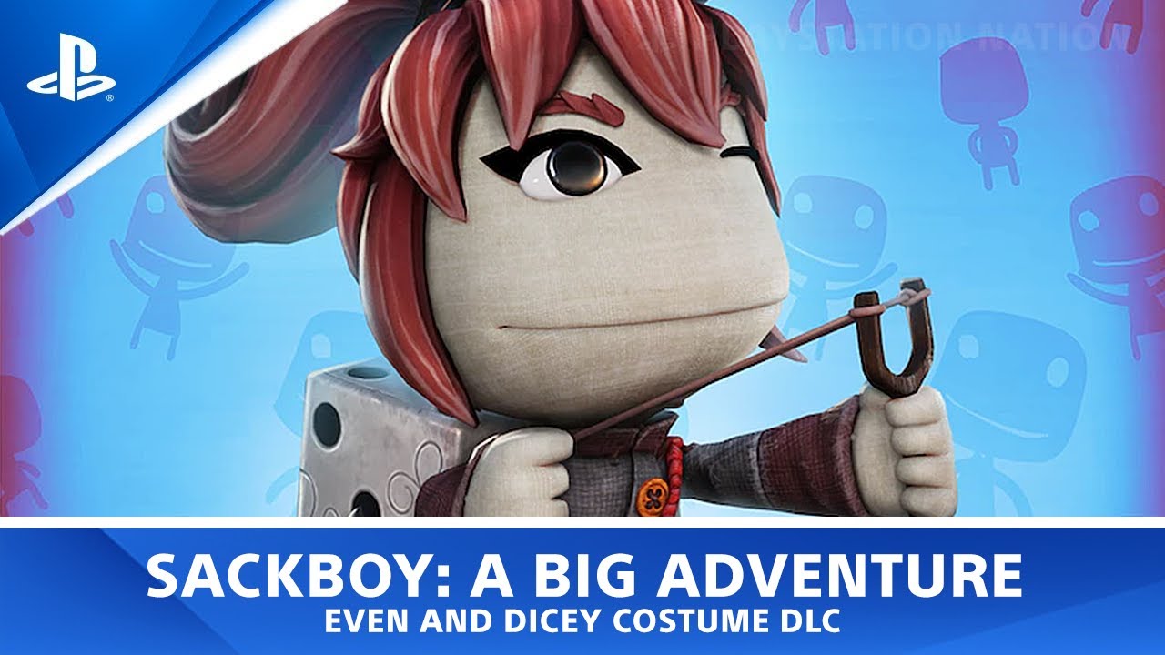 Sackboy: A Big Adventure - Even and Dicey Costume DLC - YouTube