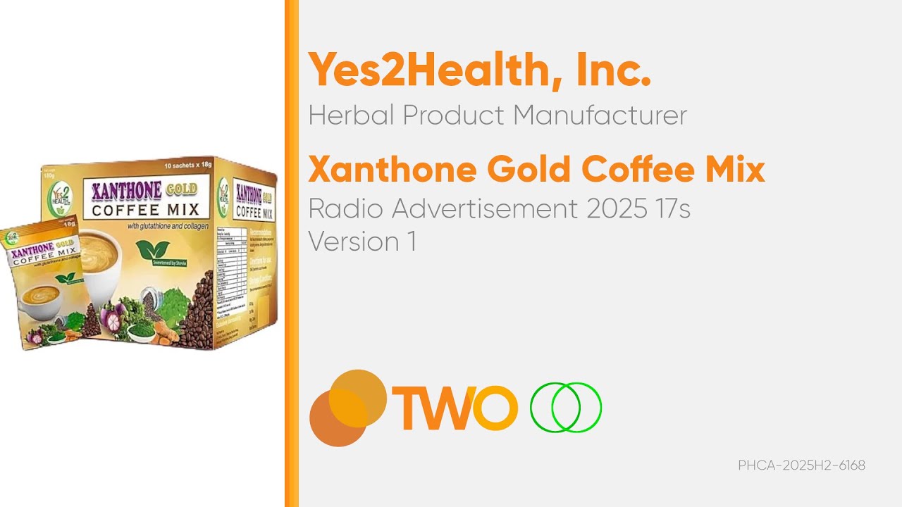 Xanthone Gold Coffee Mix Radio Ad 2025 17s (Version 1) - YouTube