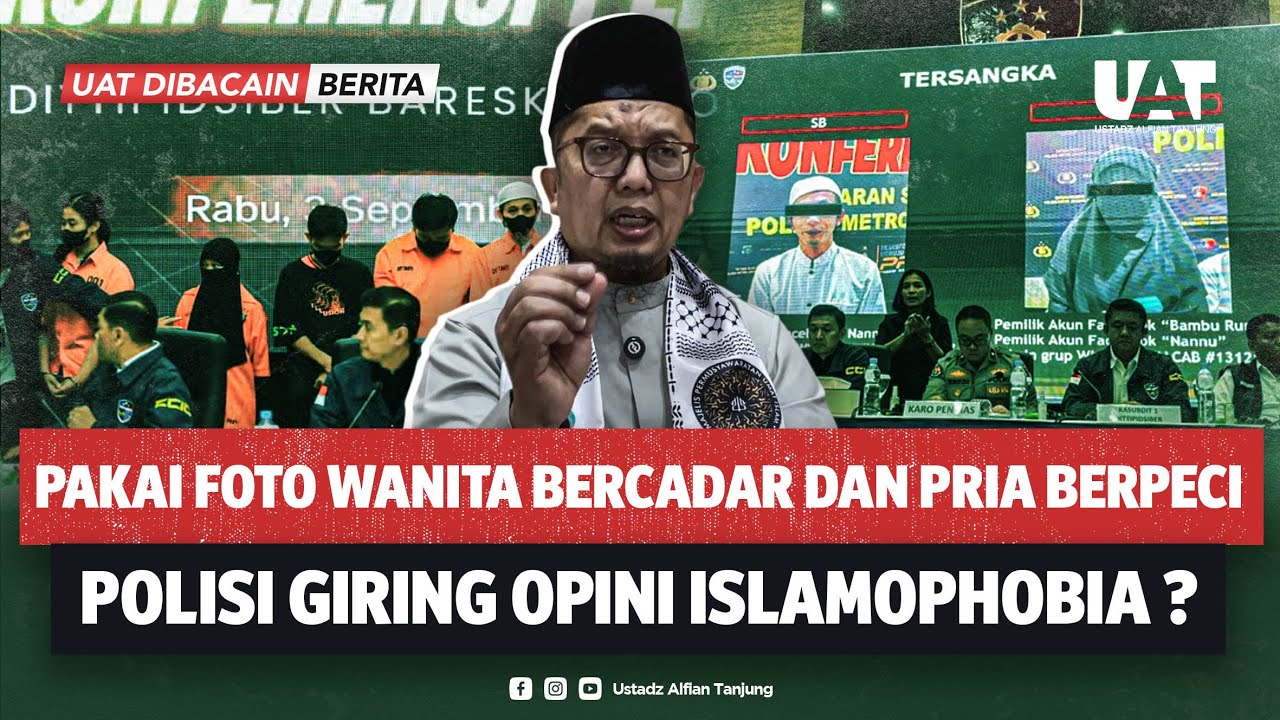 POLISI JADIKAN "PECI DAN CADAR" THUMBNAIL SIARAN KERUSUHAN. KENAPA ...