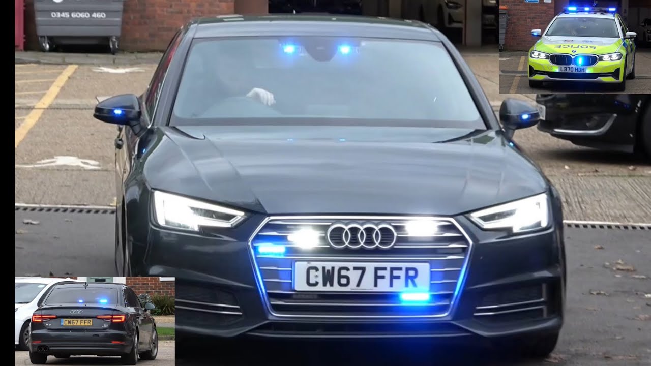 Surrey & Sussex Police, Roads Policing Unit (RPU), Unmarked Audi A4 ...