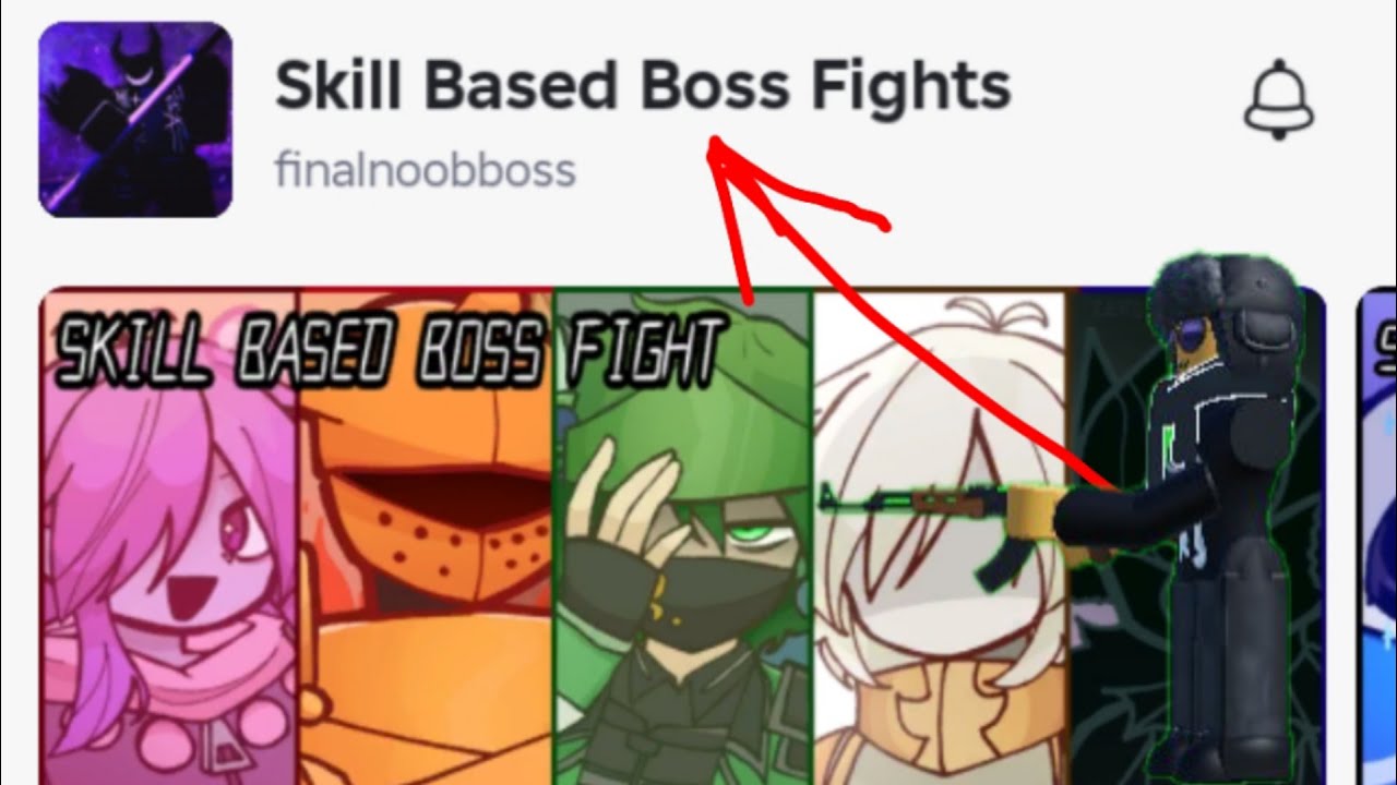 Играем в SBBF в роблокс!!! Skill Based Boss Fights roblox - YouTube