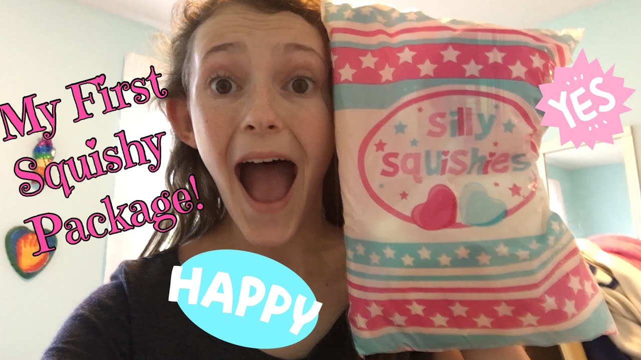 My First Squishy Package! (From Silly Squishies) - YouTube