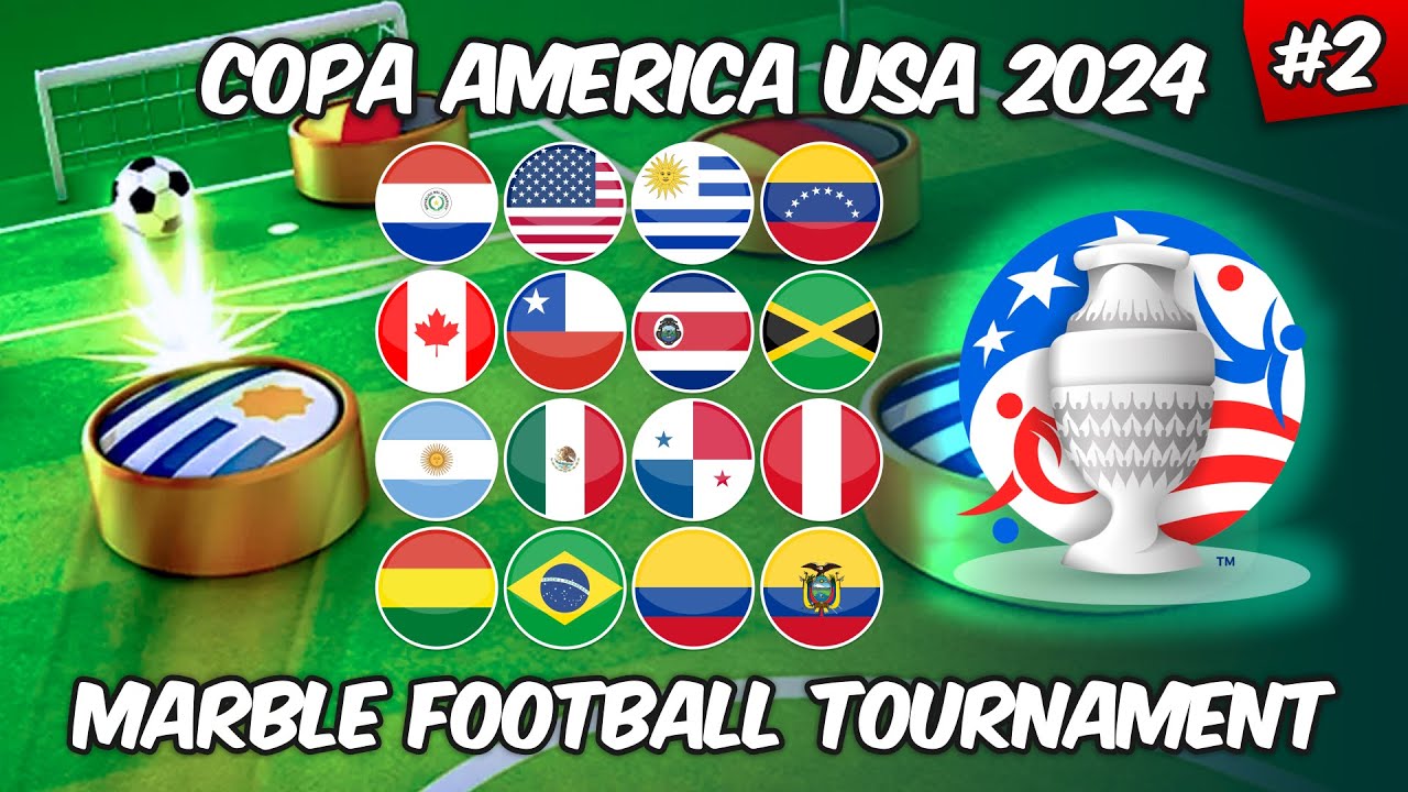 Marble Football Tournament | Copa America USA 2024 | Matchday 2 - YouTube