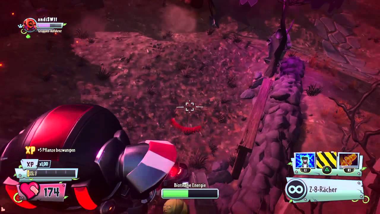 PvZ GW2 z7 mech gameplay - YouTube