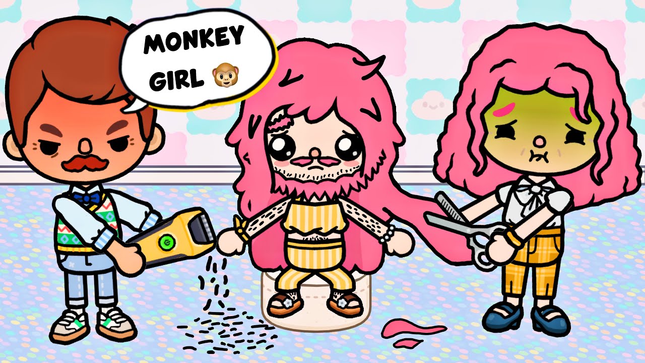 I Was Born With Hair All Over My Body 🐒🥺 | Sad Story | Toca Boca Story ...