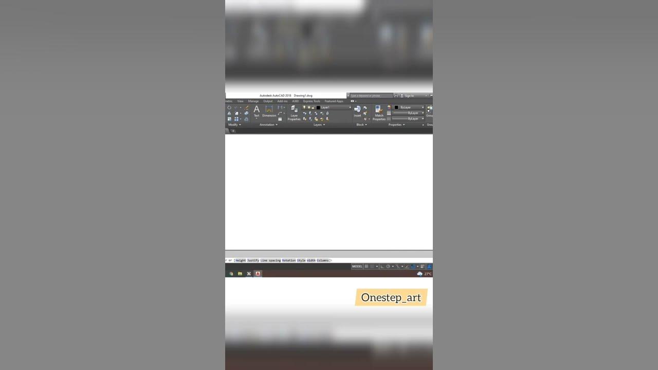 HOW TO INSERT TEXT IN AUTOCAD shorts youtubeshorts tutorial autocad how-to-insert-text-in-autocad-shorts-youtubeshorts-tutorial-autocad