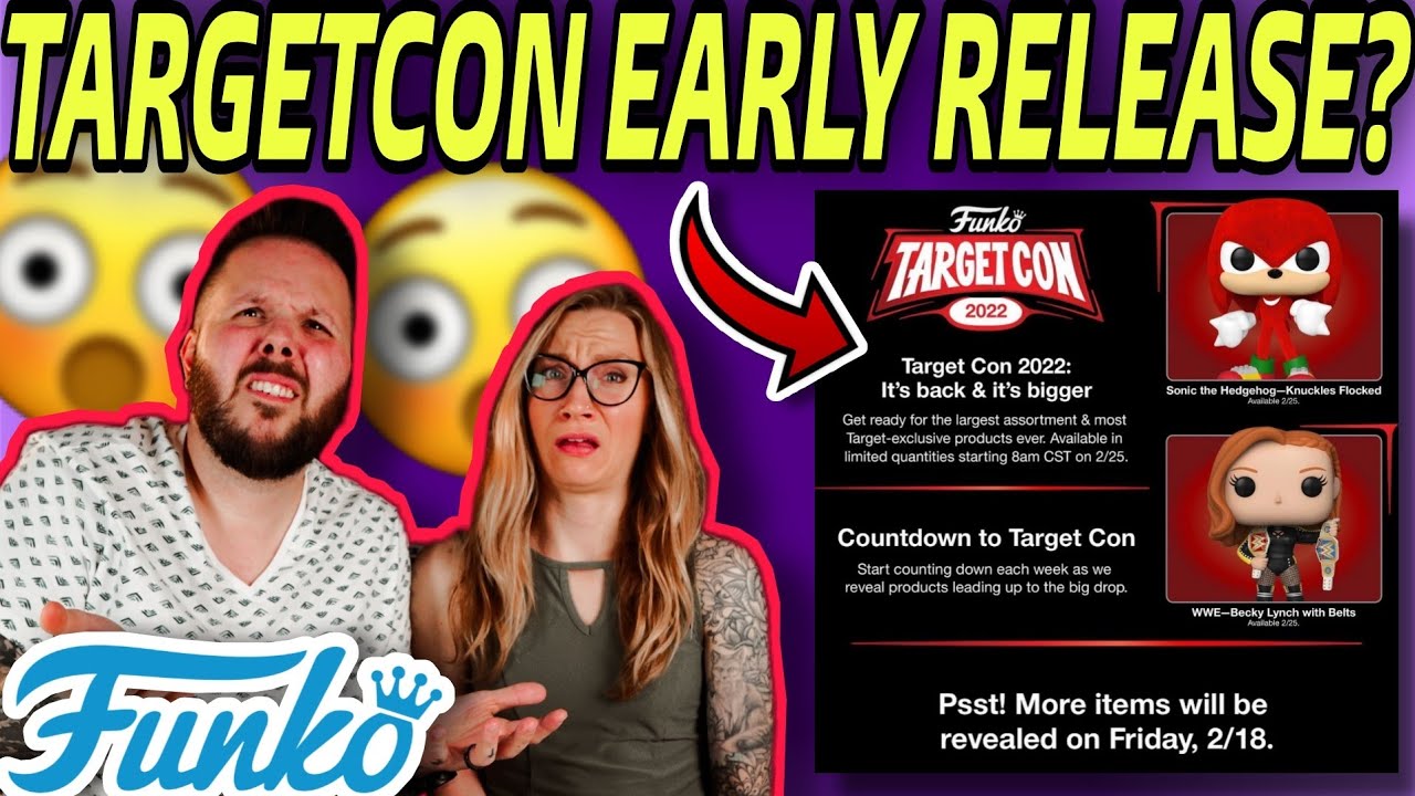 TARGET CON EARLY RELEASES? | FUNKO TARGETCON 2022 | FUNKO POP TARGET ...