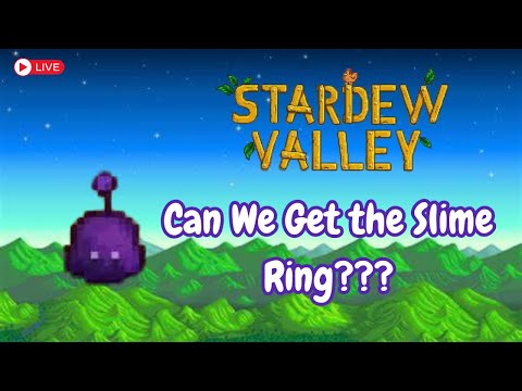 Stardew Valley || Can We Get the Slime Ring Tonight? #switch2 - YouTube